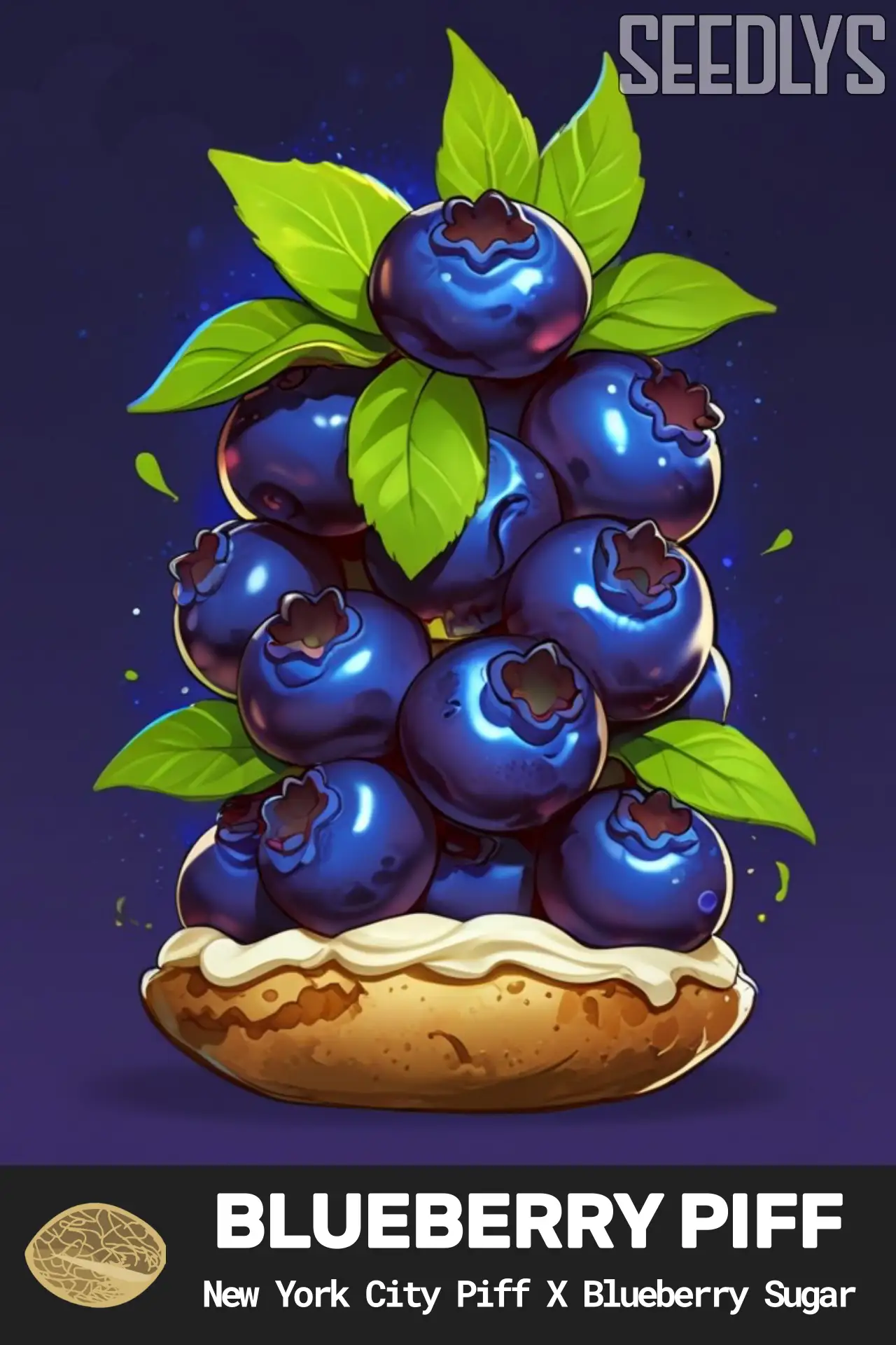 Blueberry Piff Feminized Seeds - NYC Piff x Blueberry Sugar
